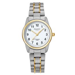 Regent Uhren Regent Uhr Damen Gr&ouml;&szlig;e One Size gold / schwarz / silber / wei&szlig;