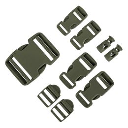 Mil-Tec Schnallen- und Verschlussset oliv