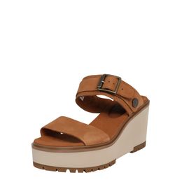 Timberland Sandale 'Koralyn 2 Band Wedge' Damen Gr&ouml;&szlig;e 41 braun