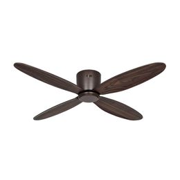 CasaFan Deckenventilator Eco Plano II 112 bronze nussbaum