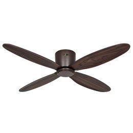 CasaFan Deckenventilator Eco Plano II 132 bronze nussbaum