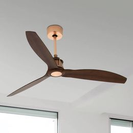 Faro Barcelona Deckenventilator Just Fan kupfer walnuss