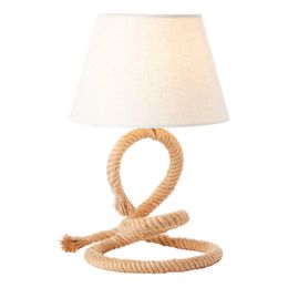 Brilliant Tischlampe Sailor mit Seil-Gestell