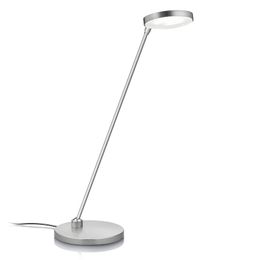 Knapstein LED-Tischleuchte Thea-T, nickel matt