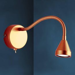 Busch Flexible LED-Wandleuchte MINI in antikem Design