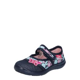 Beck Ballerina 'Beauty' M&auml;dchen Gr&ouml;&szlig;e 25 hellblau / dunkelblau / pink