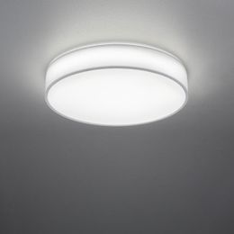 Trio Lugano LED Deckenleuchte &Oslash; 60 H: 10 cm, wei&szlig; 621914001