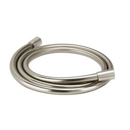Herzbach Living Spa iX Silberflex Brauseschlauch edelstahl geb&uuml;rstet 1,25 m 17.925300.1.09