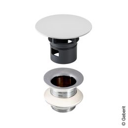 Geberit Universal Ablaufventil mit freiem Auslauf, Länge 50 mm 152050211