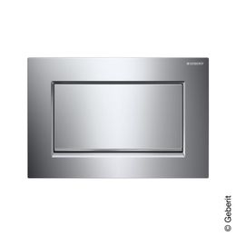 Geberit Sigma30 Bet&auml;tigungsplatte f&uuml;r Sp&uuml;l-Stopp-Sp&uuml;lung, verschraubbar chrom 115893KY1