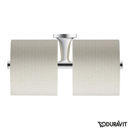 Duravit Starck T Papierrollenhalter doppelt B: 255 H: 50 T: 76 mm chrom 0099381000