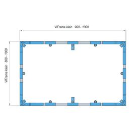 Villeroy & Boch Villeroy & Boch ViFrame f&uuml;r kleinere Duschwannen U91412300