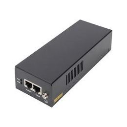 Digitus Gigabit Ethernet PoE++ Injektor, 802.3bt, 85 W, PoE-Injektor schwarz