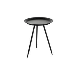 Möbel Kraft Beistelltisch - schwarz - Materialmix - 47 cm - [38.0] - Möbel Kraft