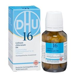 DHU-Arzneimittel BIOCHEMIE DHU 16 Lithium chloratum D 6 Tabletten