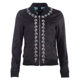 Maze Between-Season Jacket 'Weifang' female size XS Turquoise / Dark purple / Rose / Black