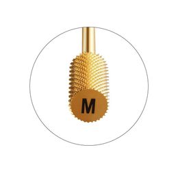 JCMaster Maniküre-Pediküre-Set, Premium Nagelfräser Bit Hartmetall Zylinder