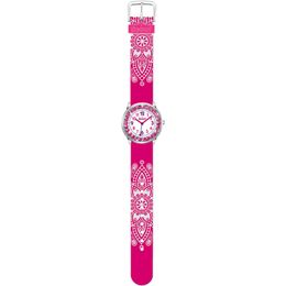 Scout Uhr M&auml;dchen Gr&ouml;&szlig;e One Size pink / wei&szlig;