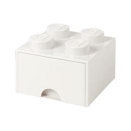 LEGO Brick Drawer 4 weiß, Aufbewahrungsbox Typ: Kiste Geeignet für: Spielzeug Material: Polypropylen