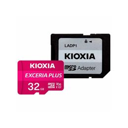 KIOXIA EXCERIA PLUS MicroSDHC/SDHC - 32GB