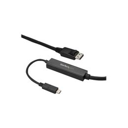 StarTech.com 3 m (10 ft.) USB-C to DisplayPort Cable - 4K 60Hz - Black - external video adapter - STM32F072CBU6