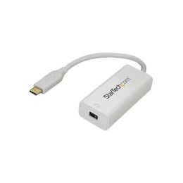 StarTech.com USB-C to Mini DisplayPort Adapter - 4K 60Hz - ekstern videoadapter - hvid