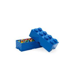 Lego Aufbewahrungsstein, 8 Noppen, blau