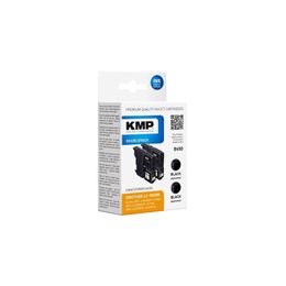 KMP B65D - 2-pack - black - remanufactured - ink cartridge (alternative for: Brother LC985BK) - Tintenpatrone Schwarz