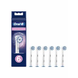 Oral-B Bürstenköpfe Sensitive Clean & Care - White - 2+2+2 pcs