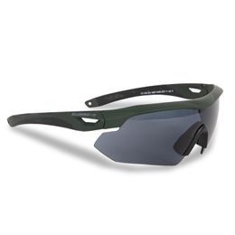 Swiss Eye Tactical Brille Nighthawk m. Wechselgläsern oliv