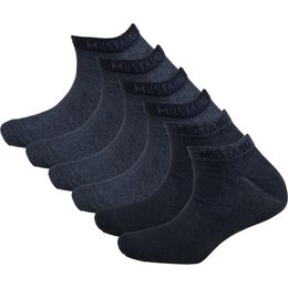 Mustang Socken Herren Gr&ouml;&szlig;e 39/42 nachtblau / dunkelblau