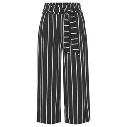 Lascana Pleat-Front Pants female Black size 36