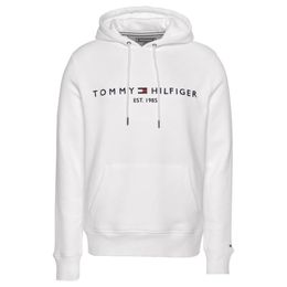 Tommy Hilfiger Sweatshirt 'Logo Embroidery Flex Drawstring' male size XS Navy / Red / White
