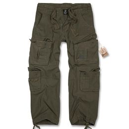 Brandit Pure Vintage Trouser Cargo Hose oliv, Gr&ouml;&szlig;e XL
