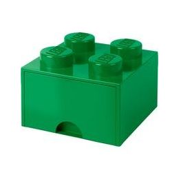 LEGO Brick Drawer 4 grün, Aufbewahrungsbox Typ: Kiste Geeignet für: Spielzeug Material: Polypropylen
