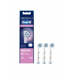 Oral-B Bürstenköpfe Sensitive Clean & Care - White - 3 pcs