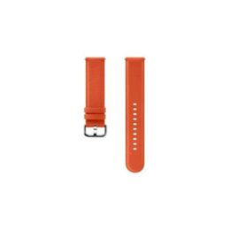 Samsung Galaxy Watch Active2 - Leather Strap - Orange