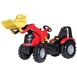 Rolly Toys® Tretfahrzeug X-Trac Premium, Kindertraktor mit Lader, rot