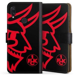 DeinDesign Handyhülle Offizielles Lizenzprodukt 1.FCK Dauerkarte, Xiaomi Redmi Note 7 Hülle Handy Flip Case Wallet Cover, schwarz