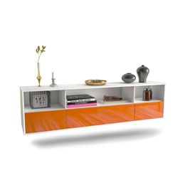 Dekati Lowboard Plano, Orange, h�ngend (180x49x35cm)