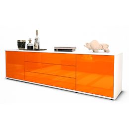 Dekati Lowboard Ariella, Orange (180x49x35cm)