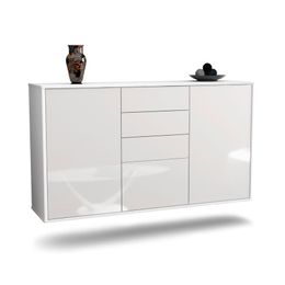 Dekati Sideboard Sioux Falls, Wei�, h�ngend (136x79x35cm)