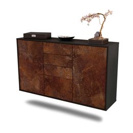Dekati Sideboard Sioux Falls, Rost, h�ngend (136x79x35cm)