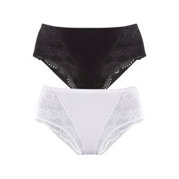Petite Fleur Shapingslip Damen Gr&ouml;&szlig;e XL schwarz / wei&szlig;