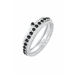 Elli Ring Damen Gr&ouml;&szlig;e 52 schwarz / silber