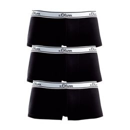 s.Oliver Boxer shorts male Black size S
