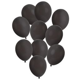 buttinette ecoBalloons, schwarz, 26 cm Ø, 10 Stück