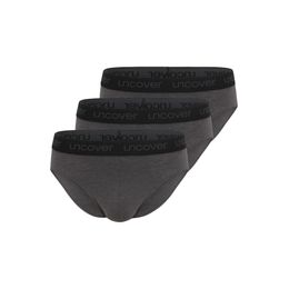 uncover by Schiesser Rio Slip ' 3er-Pack Uncover ' Herren Gr&ouml;&szlig;e XL dunkelgrau