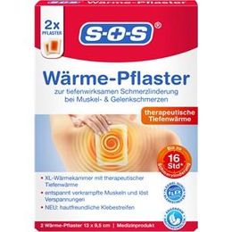 SOS Gesundheit Schmerz- & Wärmetherapie Wärme-Pflaster 2 Stk.