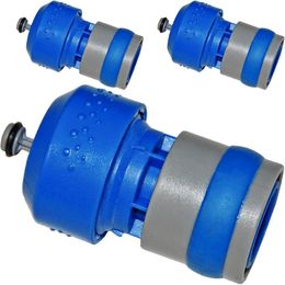 Variolux Schnellkupplung 3er-Set 1/2" 3/4" 5/8"